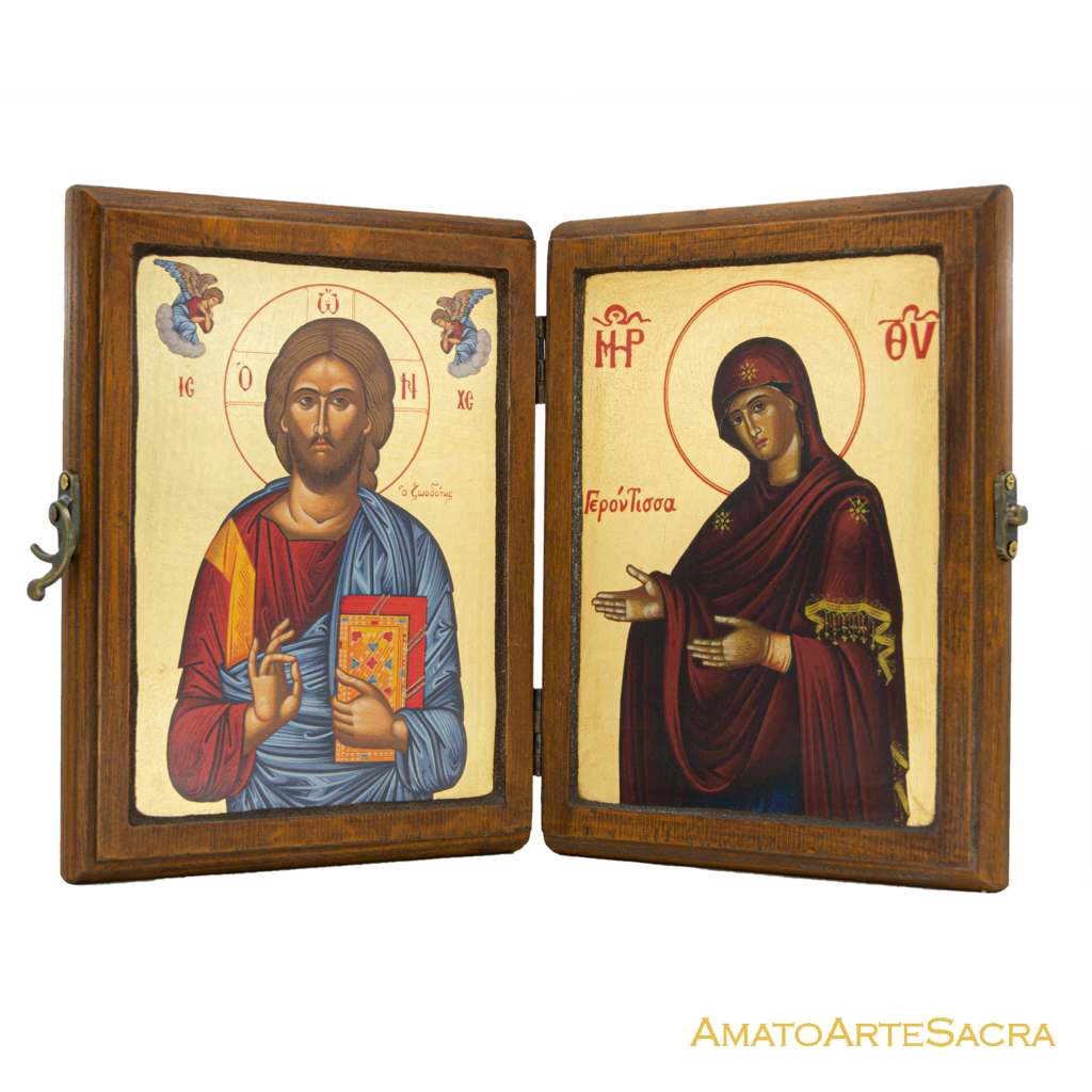 Icona A Libro - AmatoArteSacra